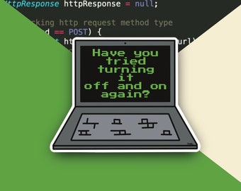 Full Stack Developer Holographic Sticker Computer Geeky - Etsy