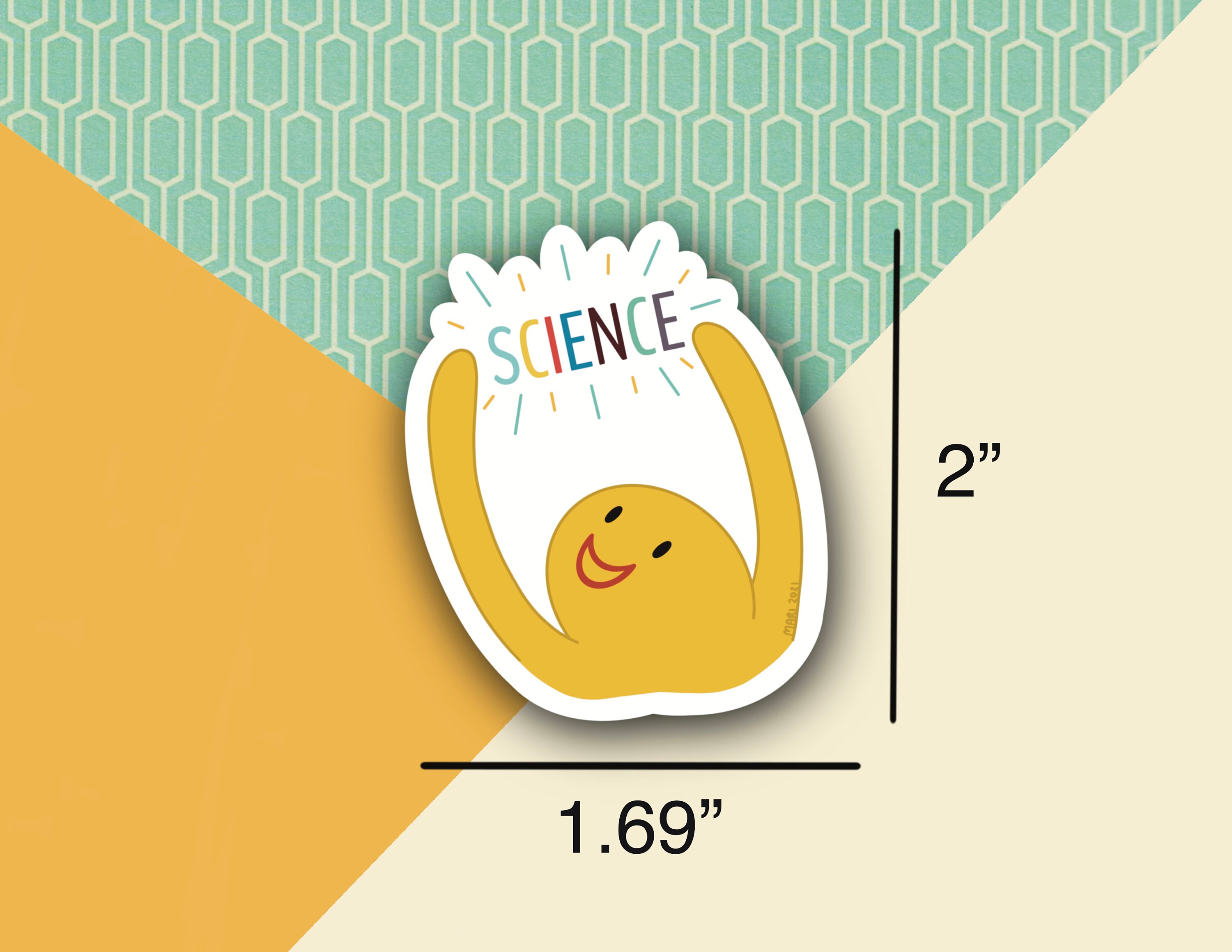 Science Sticker Biology Chemistry Computer Science | Etsy