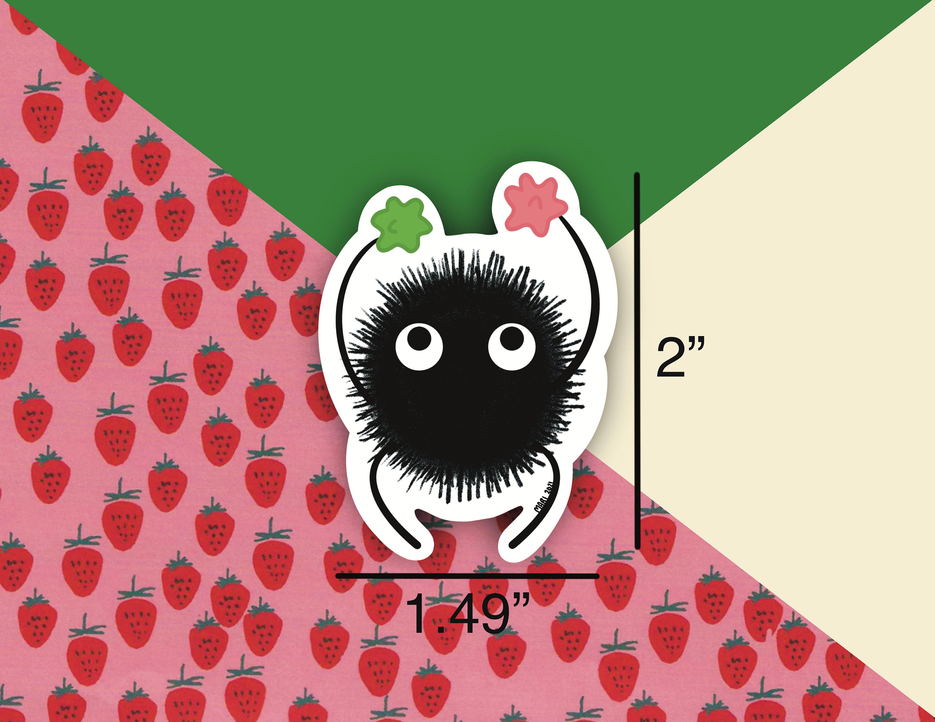 Soot Sprite Sticker Set Star Candy Cute Anime Kawaii - Etsy