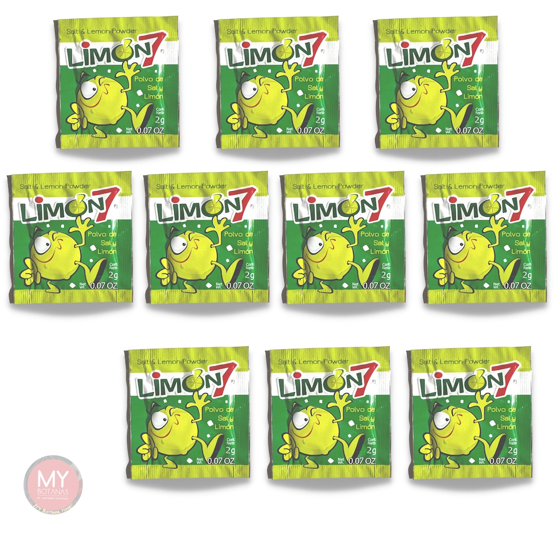 Limon 7, Sour Candy, Dulce Mexicano, Mexican Candy, My Botanas - Etsy