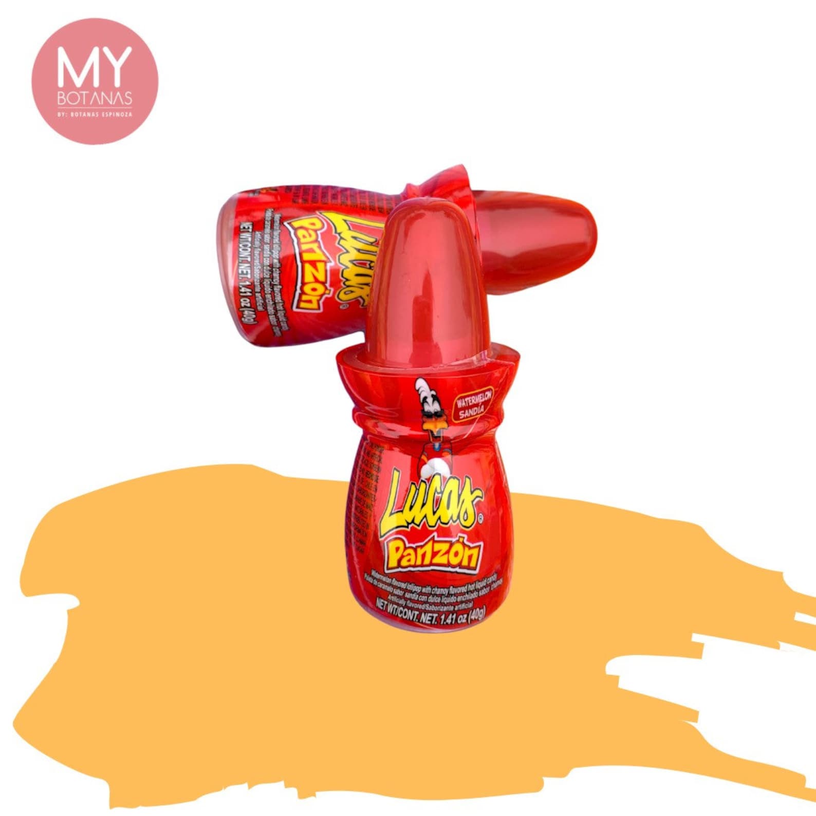 Lucas Panzon Lucas Candy Dulce Mexicano Sandía Picante - Etsy México