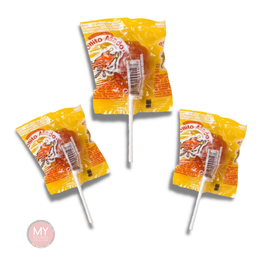 Pollito Asado Lollipops, Paleta, Mexican Candy, Dulce Mexicano, Chicken ...