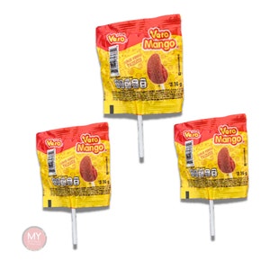 Chili Mango Lolipops, Vero Mango, Mexican Candy, Paletas De Mango - Etsy