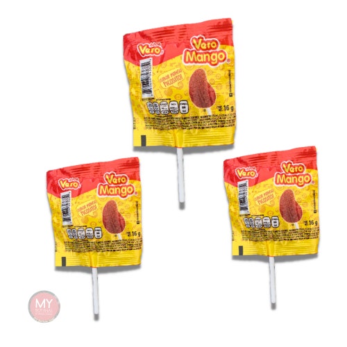 Chili Mango Lolipops Vero Mango Mexican Candy Paletas De - Etsy