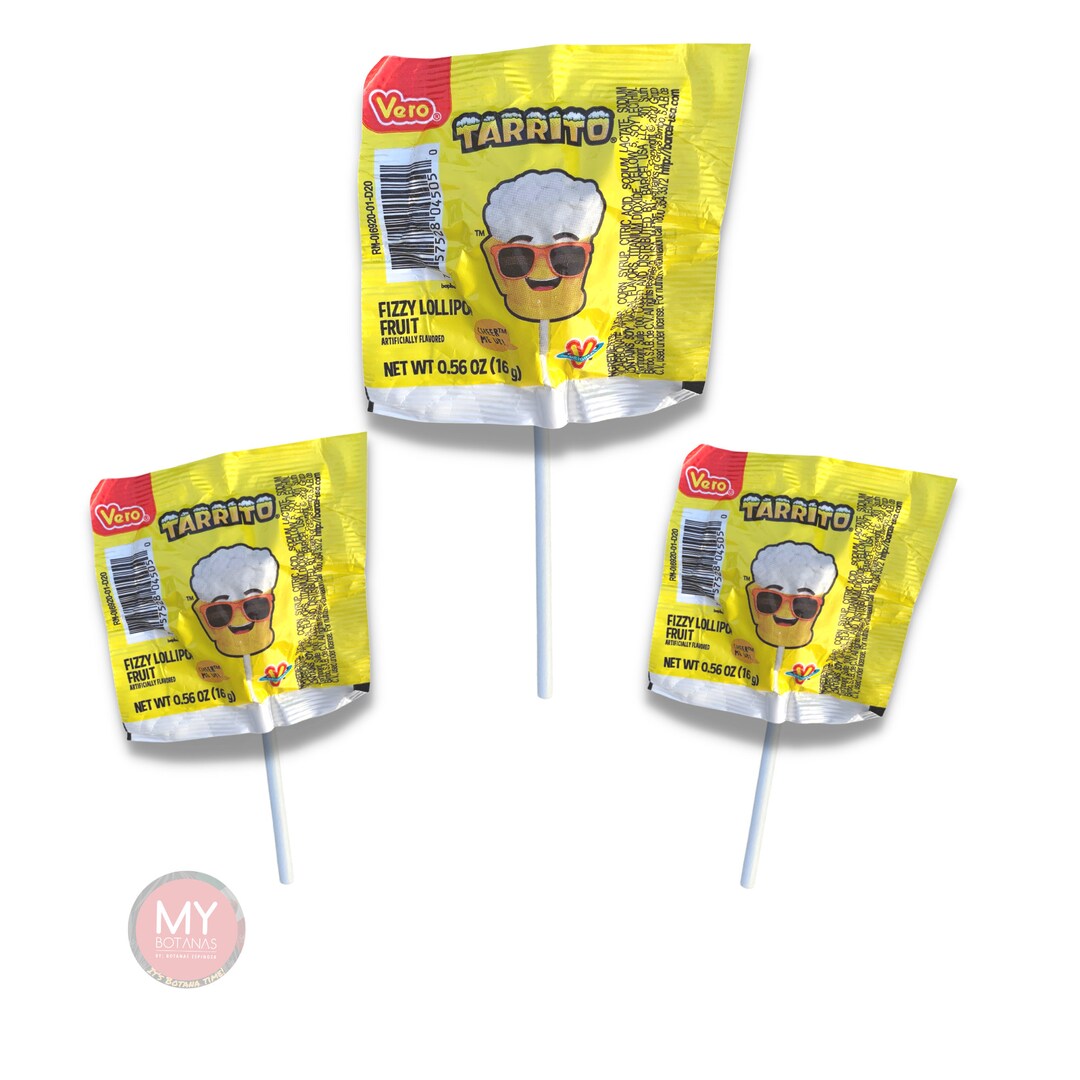 Tarrito Lollipops, Paletas, Dulce Mexicano, My Botanas - Etsy Hong Kong