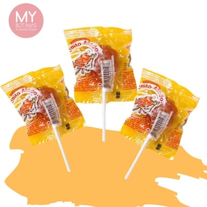 Pollito Asado Lollipops, Paleta, Mexican Candy, Dulce Mexicano, Chicken ...