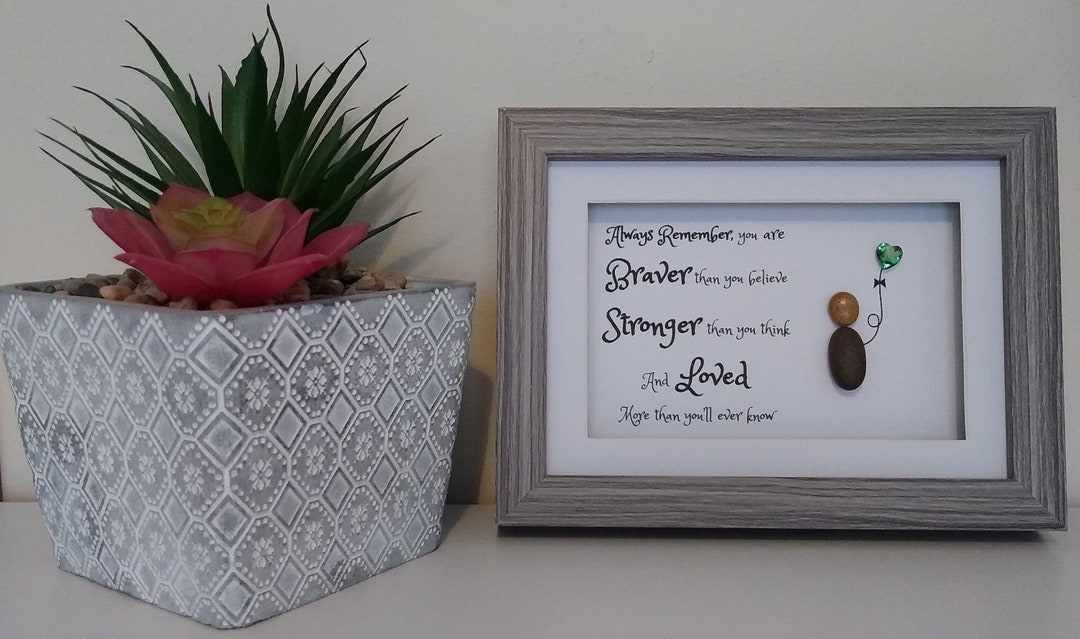 Braver, Stronger, Loved - Etsy UK