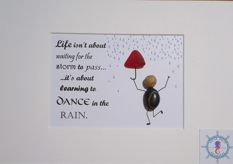 Dance in the Rain; Friendship; Family; Encouragement - Etsy UK