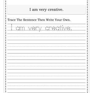 Affirmations and the Alphabet: A Handwriting Practice Book That Teaches ...