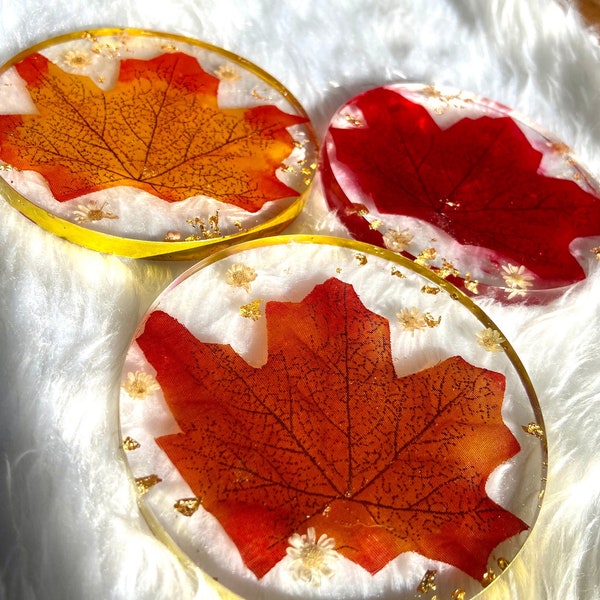 Fall Coasters - Etsy