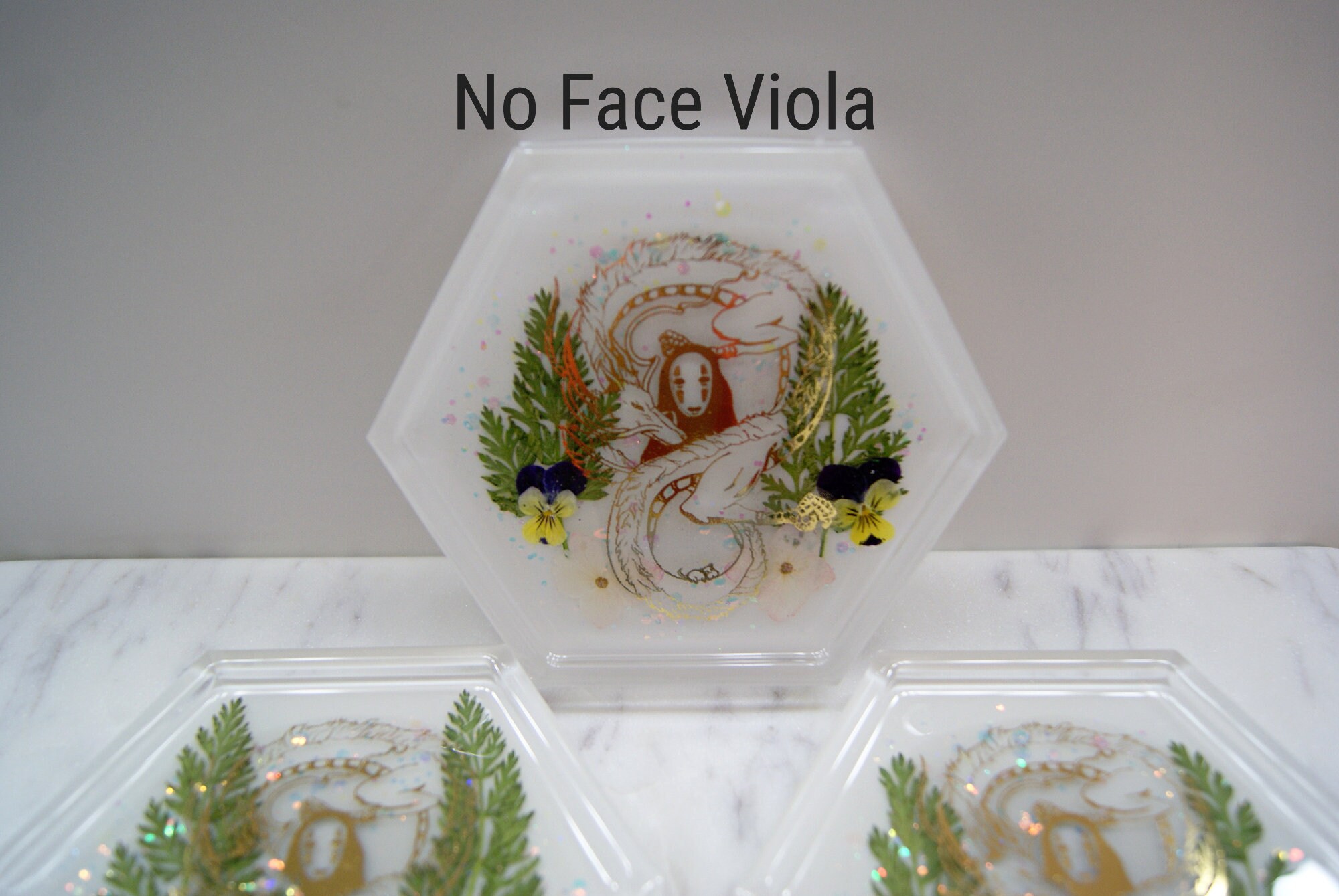 Studio Ghibli Theme Coaster No Face Coaster Totoro Coaster - Etsy