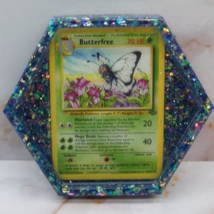 Pokemon Coaster, Holographic Glitter Coaster, Ready to Ship, Color ...