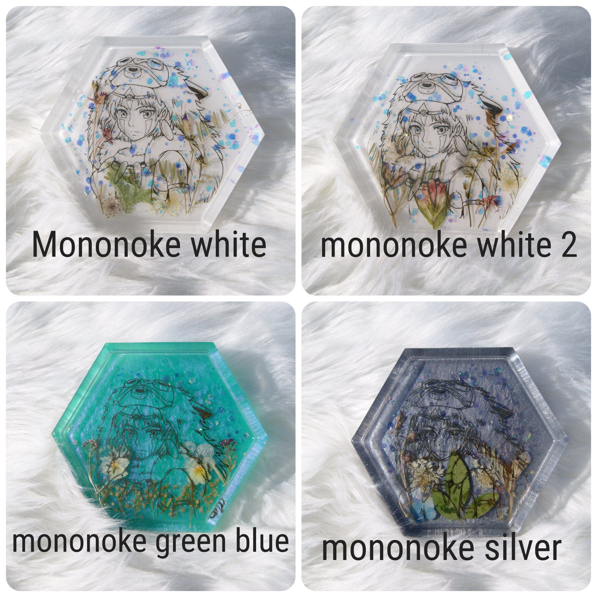 Studio Ghibli Theme Coaster No Face Coaster Totoro Coaster - Etsy