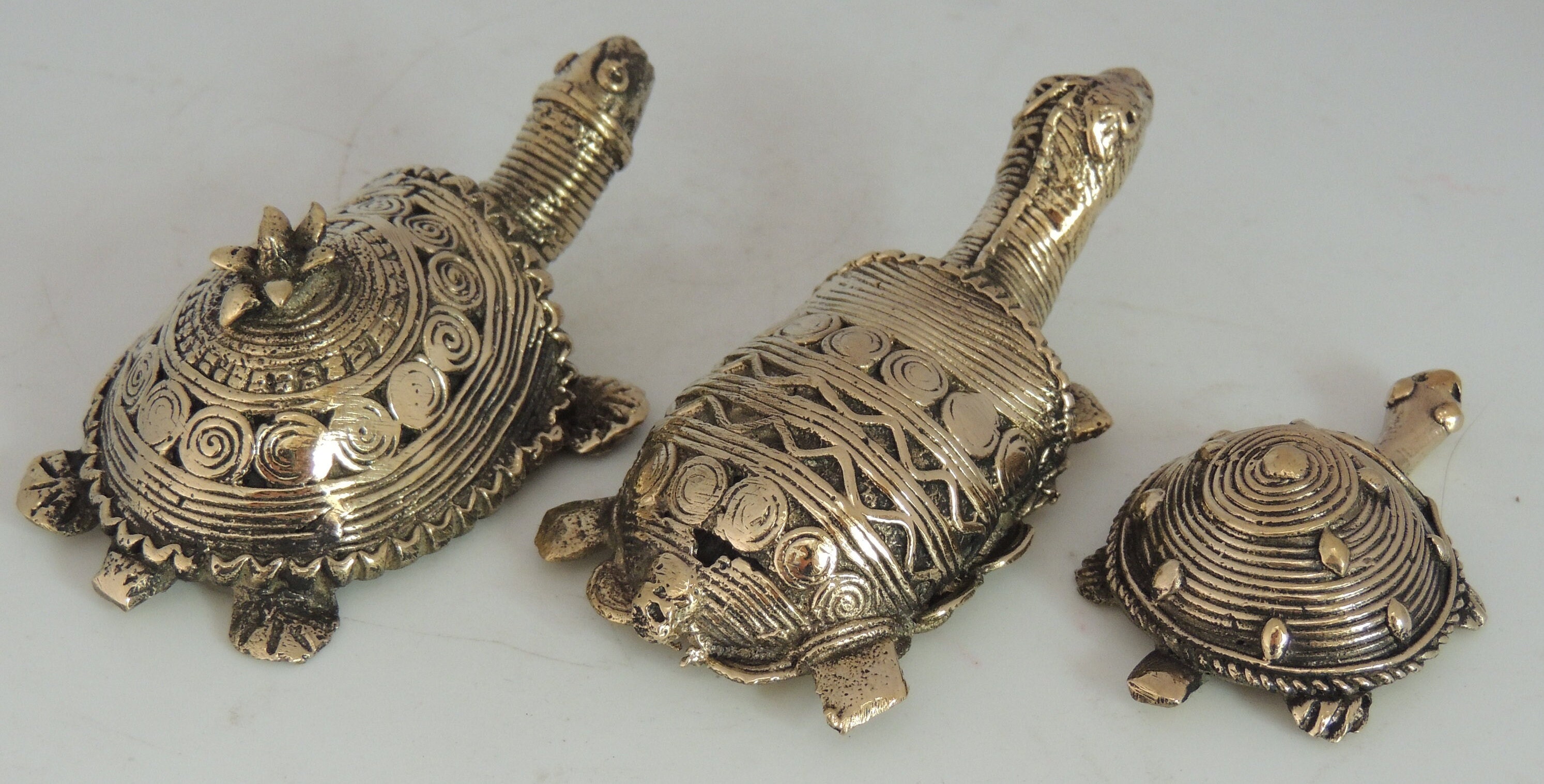 Tortoise / Turtle. Dhokra Art by Tribes of Central India. 3 - Etsy