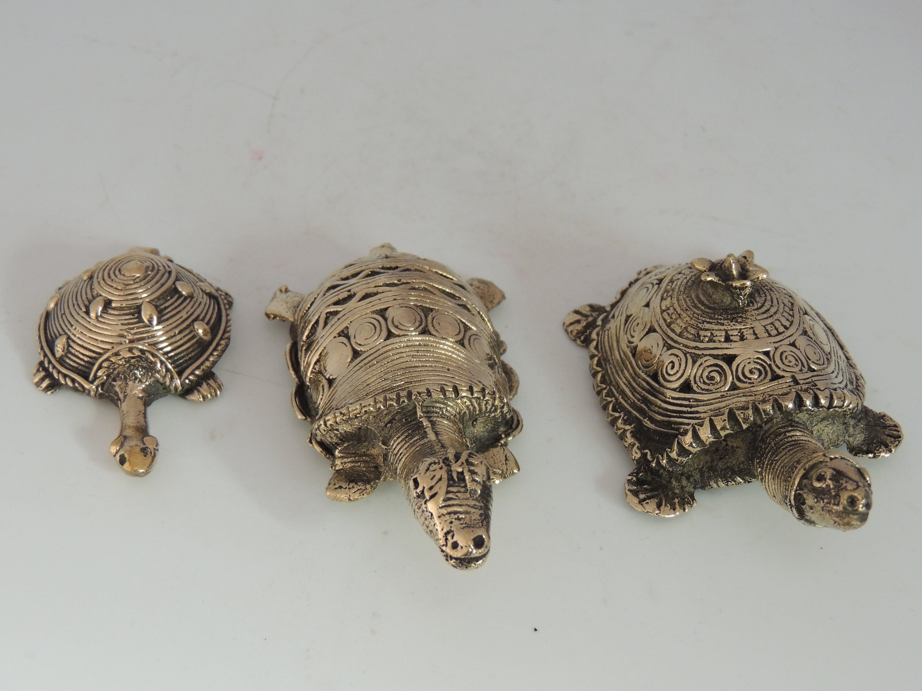 Tortoise / Turtle. Dhokra Art by Tribes of Central India. 3 - Etsy