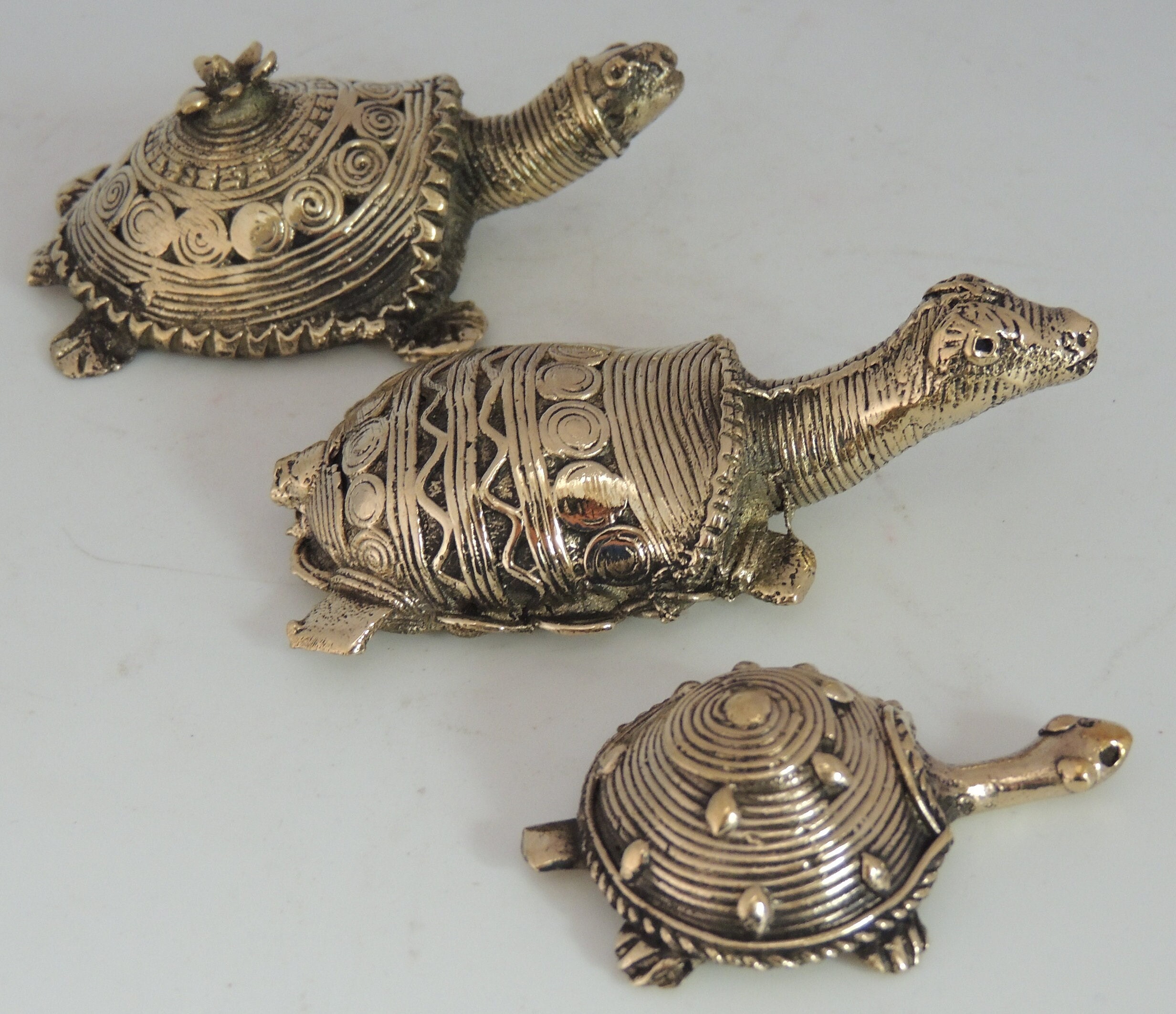 Tortoise / Turtle. Dhokra Art by Tribes of Central India. 3 - Etsy