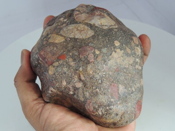 Pudding Stone Conglomerate Rough for Lapidary / Aquarium / - Etsy