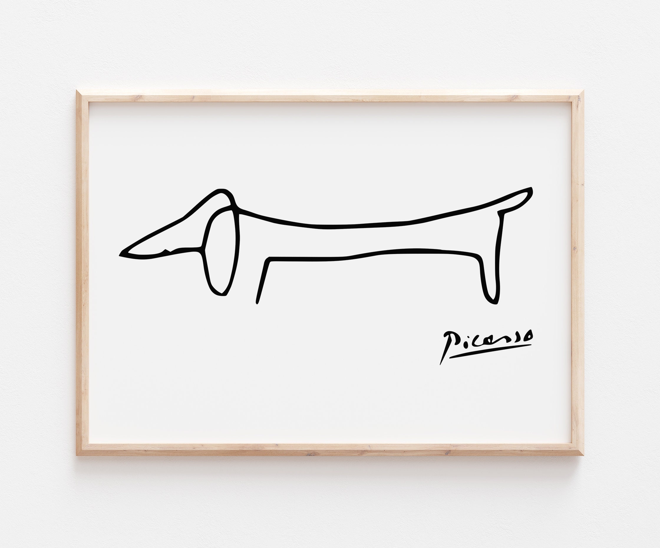 12 Pablo Picasso Animal Prints - Dog Penguin Flamingo Chicken Dove ...