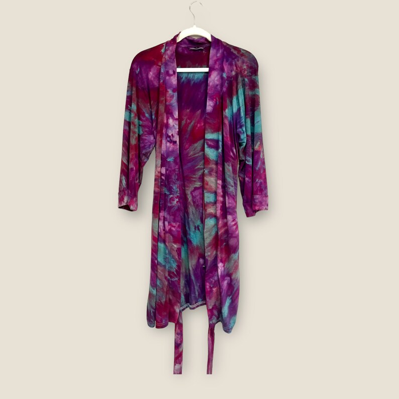 Ice Dyed Robe - Etsy Australia