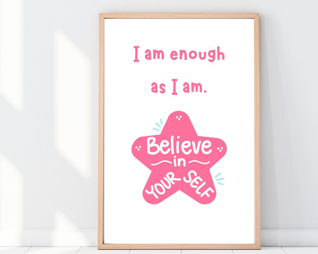 Positive Affirmation, Affirmation Posters, Printable Affirmations ...