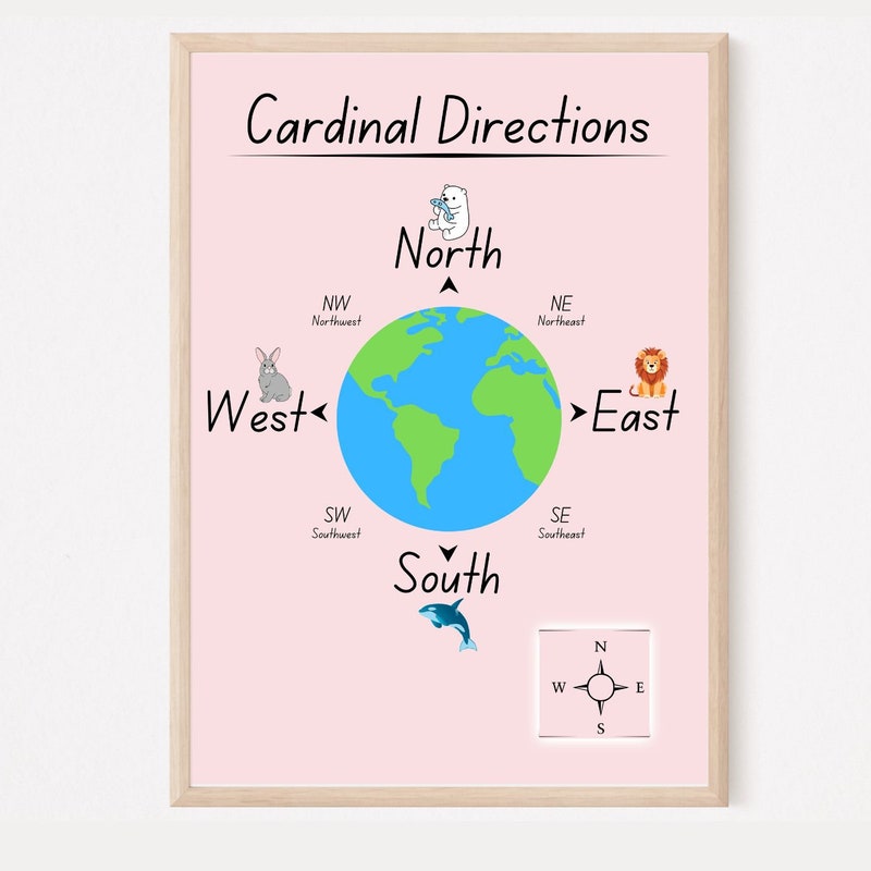 Cardinal Direction - Etsy