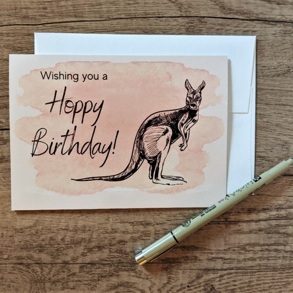 Kangaroo Birthday - Etsy