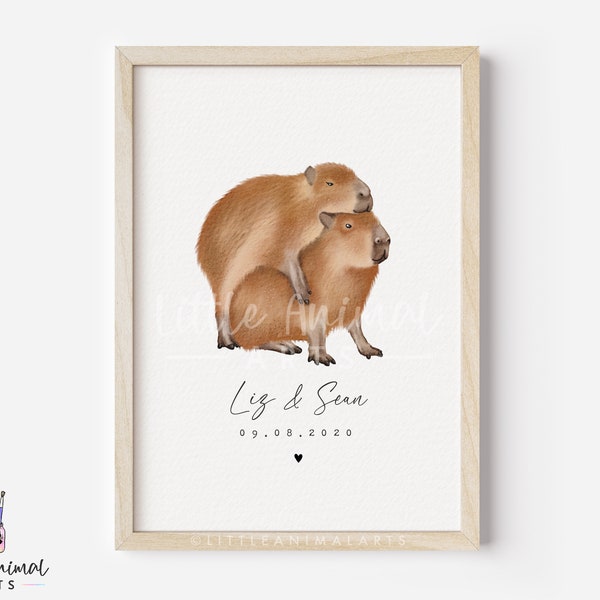Capybara Anniversary - Etsy