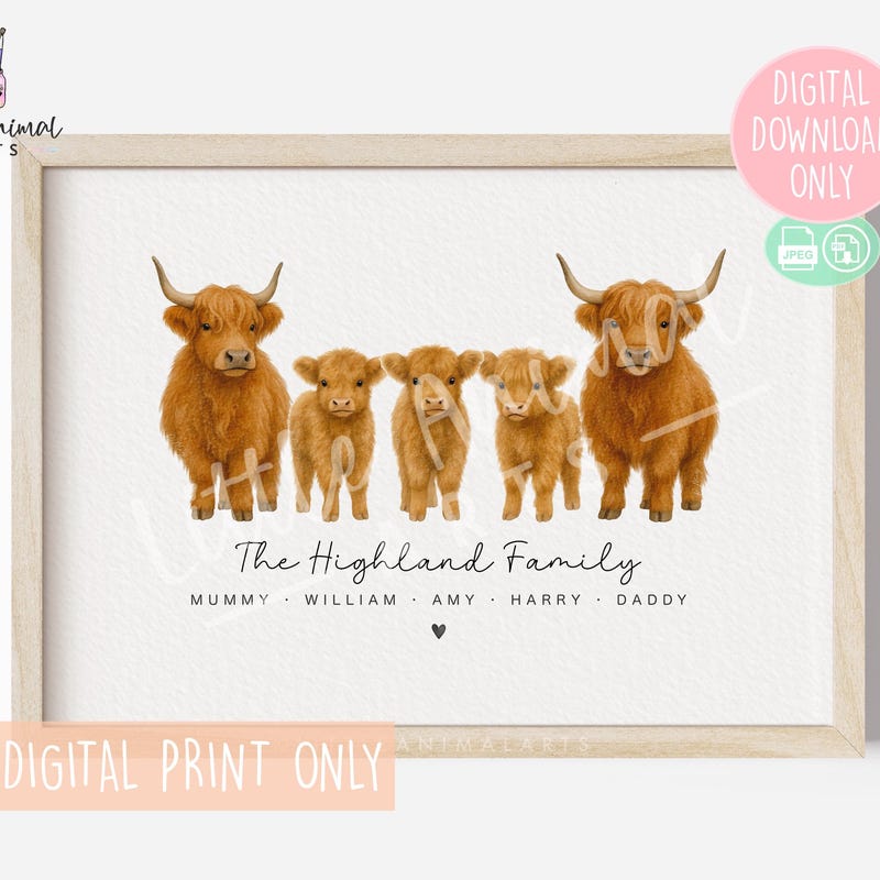 Nanny Highland Cow Gifts - 60+ Gift Ideas for 2026