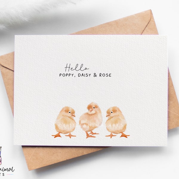 Triplet Baby Shower - Etsy