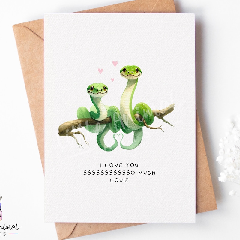 I Love Snakes - Etsy