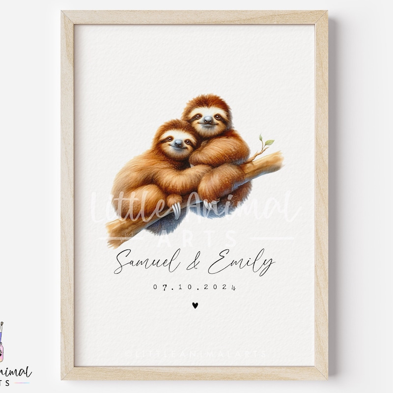 Sloth Wedding - Etsy