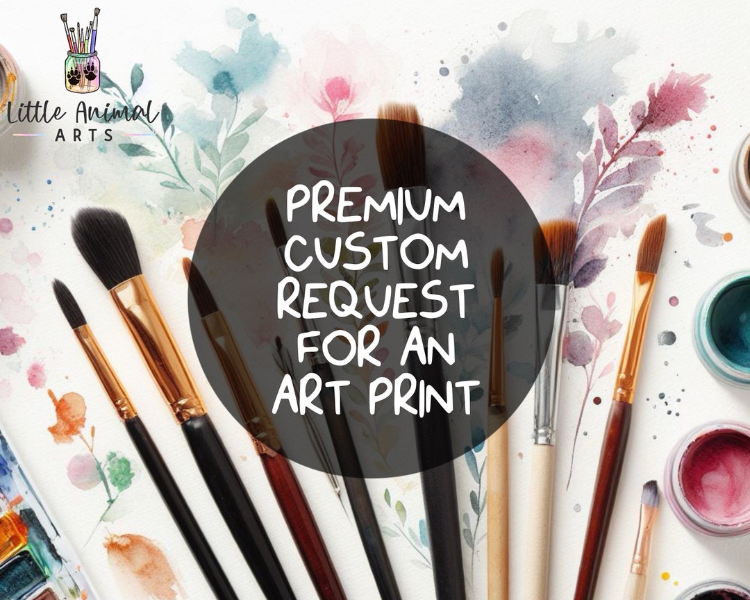 Premium Custom Request or Alteration for an Art Print From Little ...