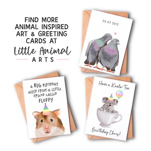 Wolf Birthday Card Personalised Wolf Card Wolf Greeting - Etsy