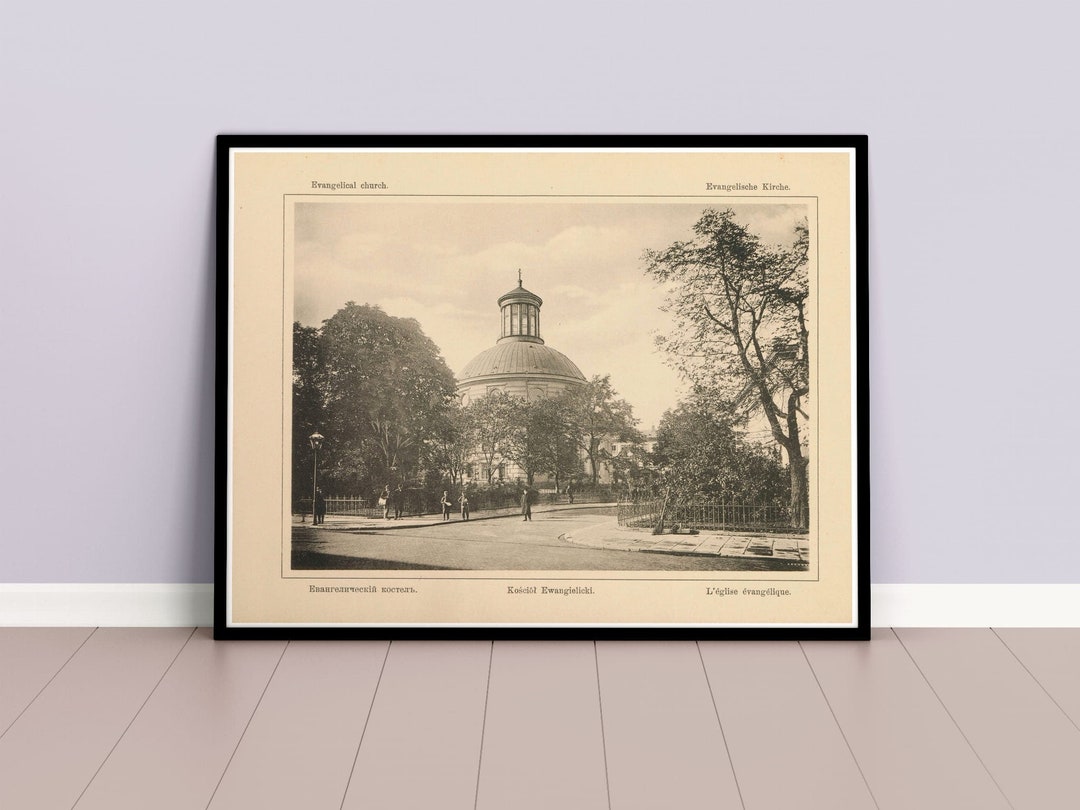Protestant Reformation Poster - Holy Trinity Church, Warsaw - Etsy