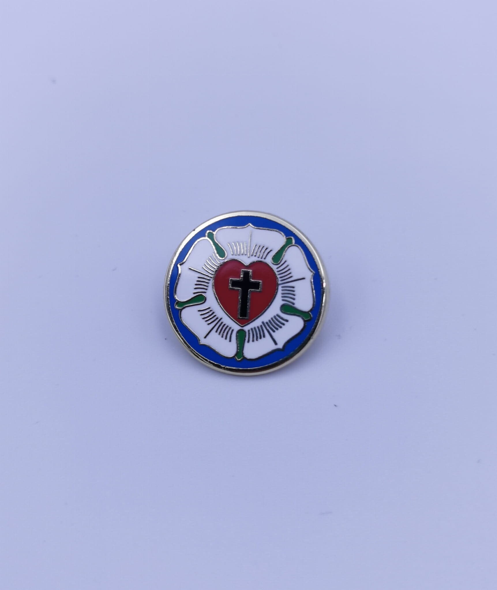 Protestant Reformation Luther Rose Pin, Confirmation Gift - Etsy