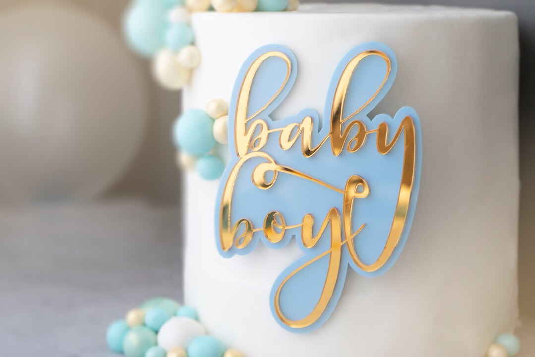Cake Topper Baby Boy Cake Topper Cake Cake Decoration Cake Decoration ...