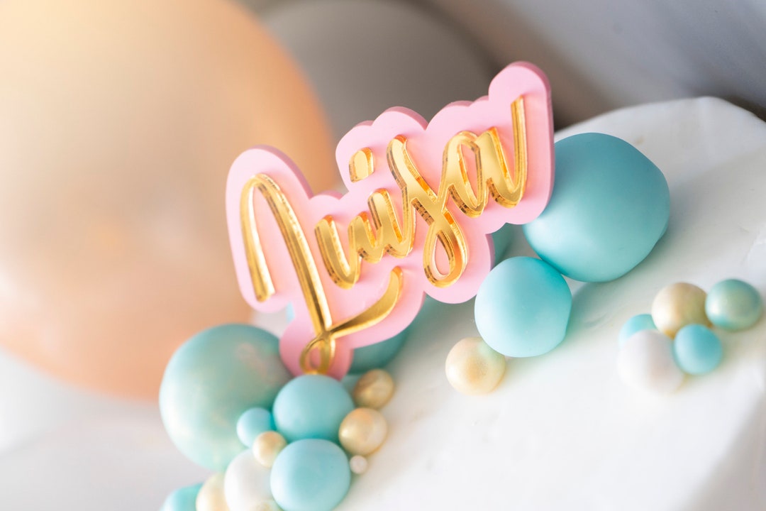 Cake Topper, Cake Decoration, Cake Decoration, Birthday, Personalized ...