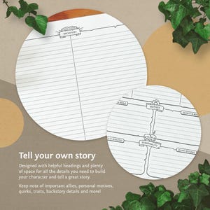 Dnd 5e Character Background: A4 Character Sheet PDF Compatible With ...