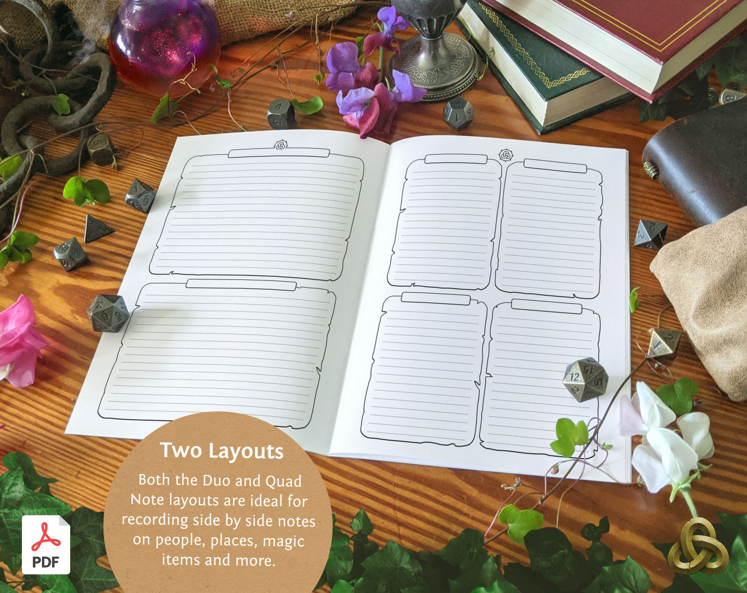 Dnd 5e Notes Expansion: A5 Booklet PDF Compatible With Fifth Edition ...