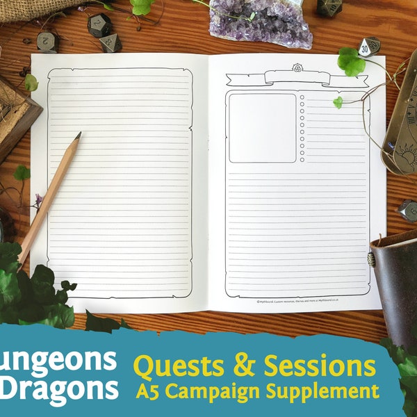 Session Log Dnd - Etsy