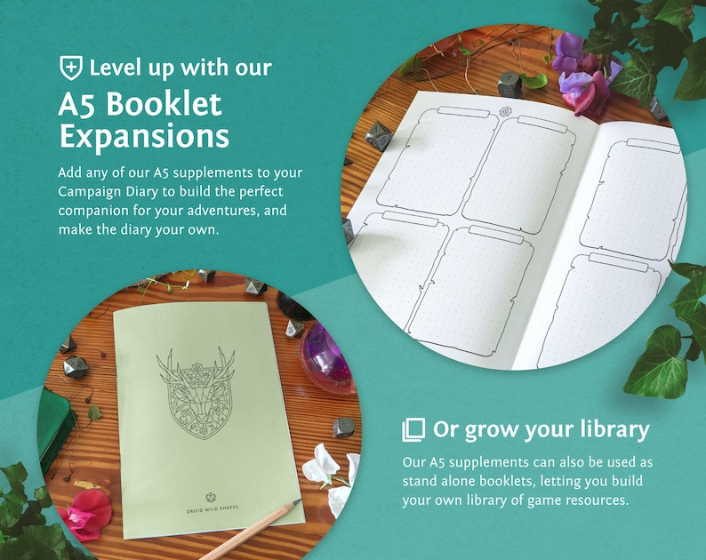 Dnd 5e Campaign Diary: Character Journal PDF for Dungeons and | Etsy