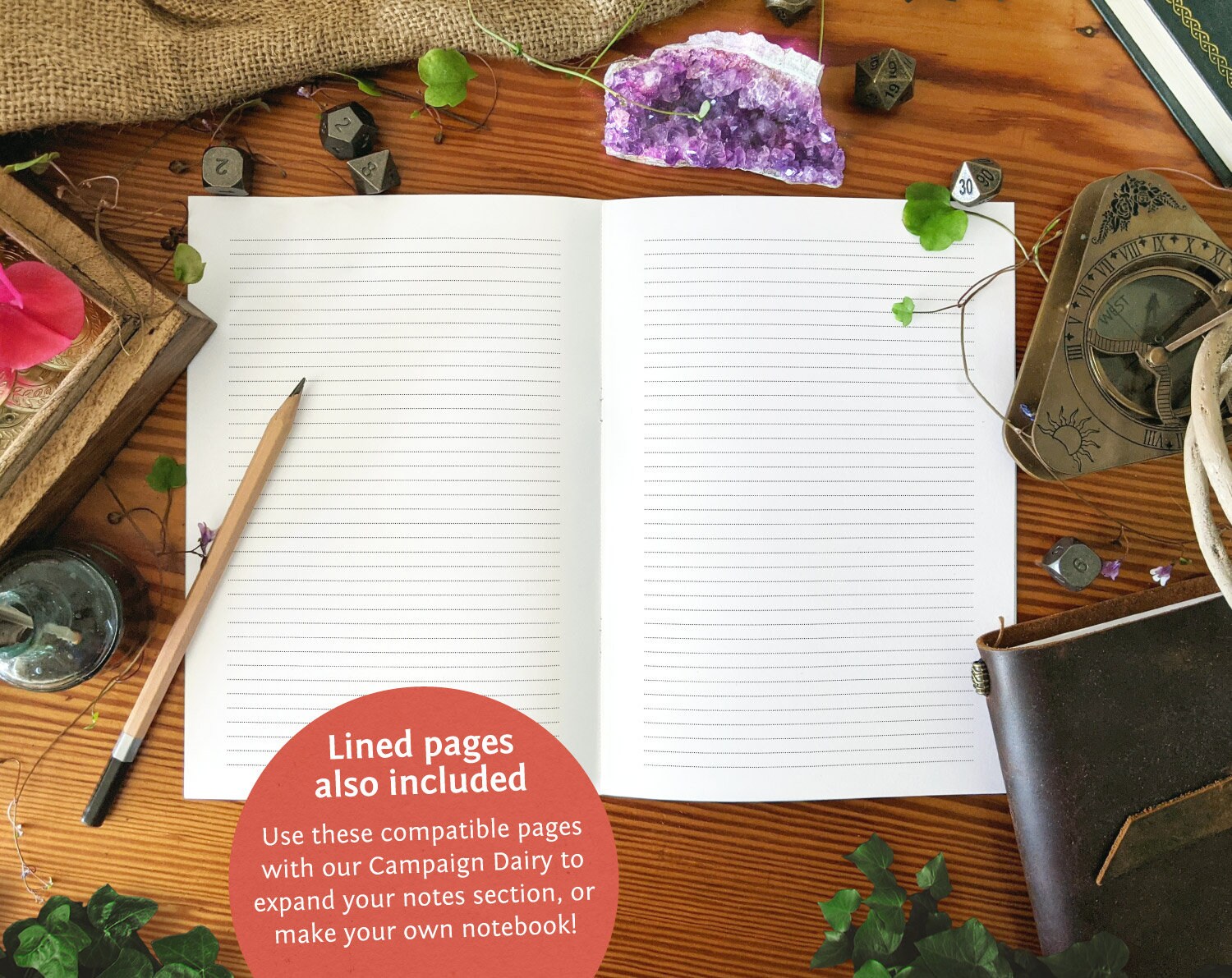 Dnd 5e Notes Expansion: A5 Booklet PDF Compatible With Fifth Edition ...