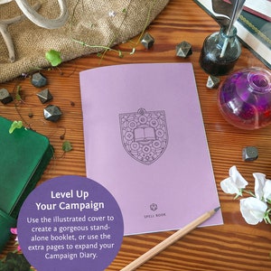 Dnd 5e Spell Book: A5 Booklet PDF Compatible With Fifth Edition ...