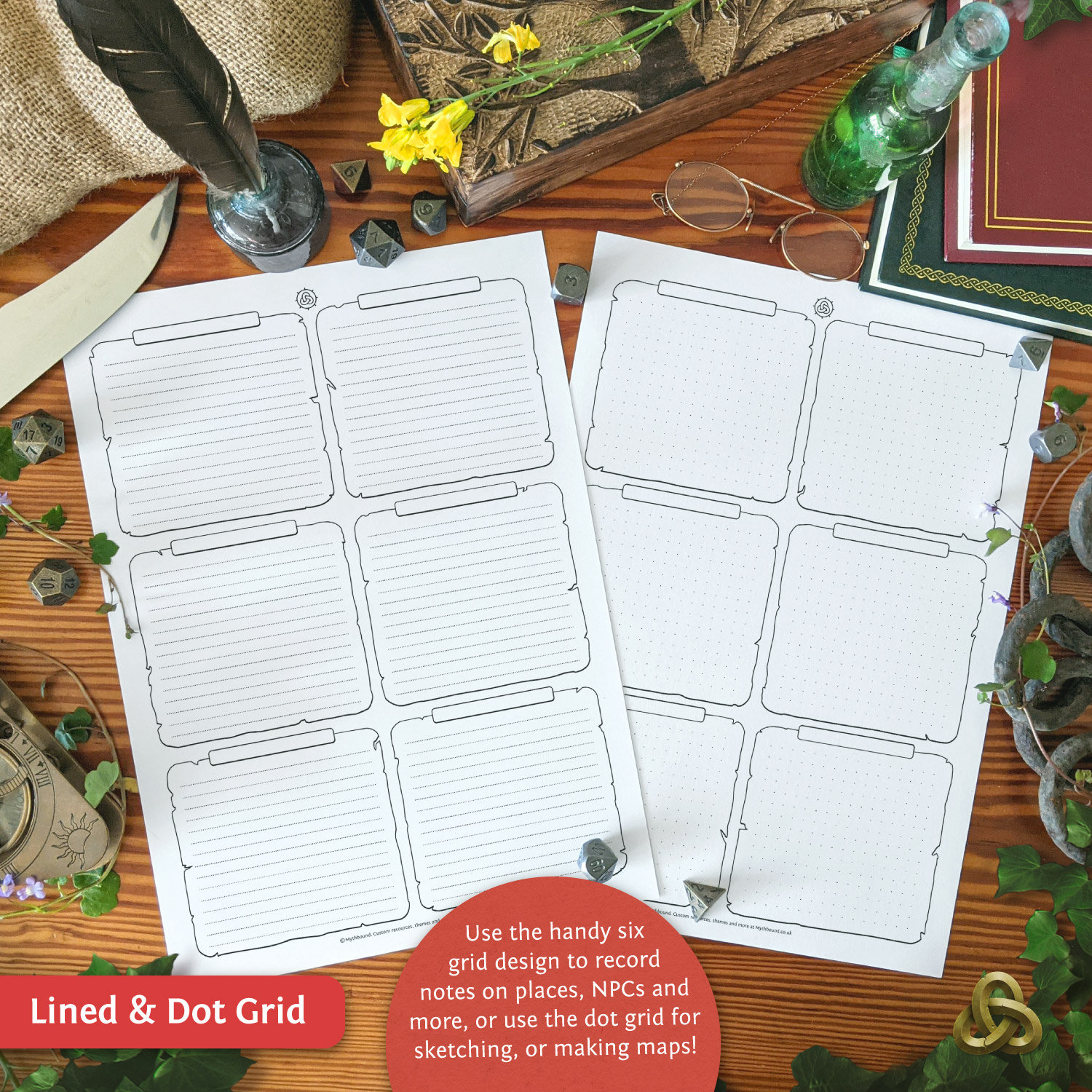 Dnd A4 Note Pages: Character Sheet PDF for Dungeons and - Etsy Canada