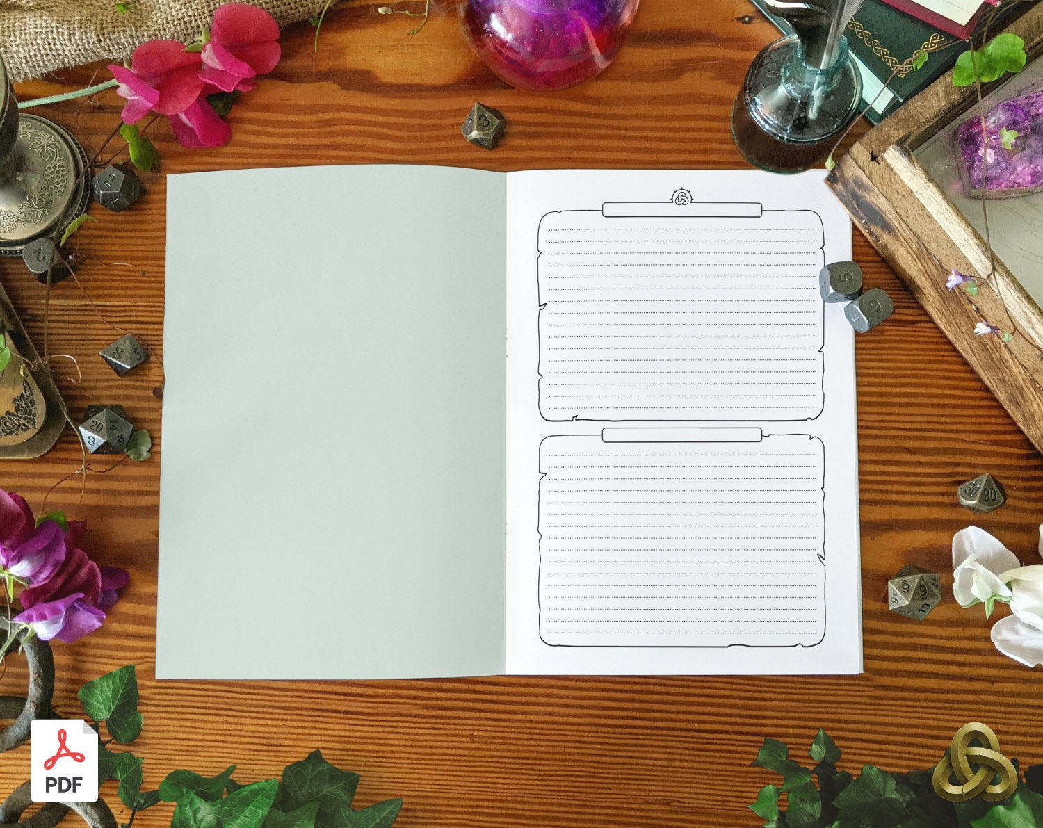 Dnd 5e Notes Expansion: A5 Booklet PDF Compatible With Fifth Edition ...