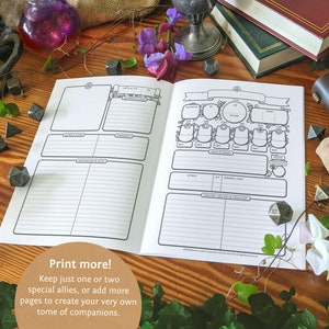 Dnd 5e Companions & Familiars: A5 Booklet PDF Compatible With Fifth ...