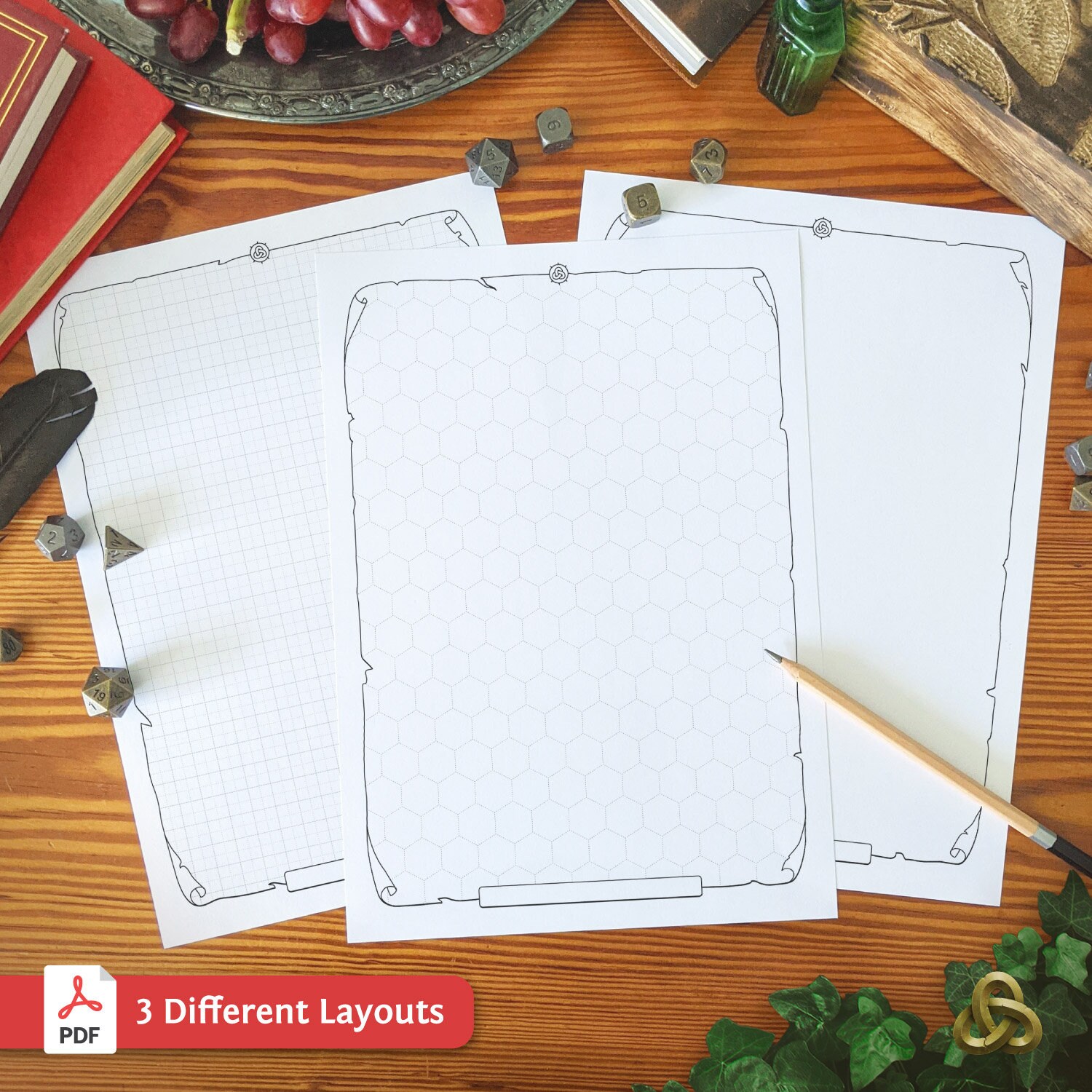 Dnd 5e Maps & Navigation: A4 Character Sheet PDF for Dungeons | Etsy