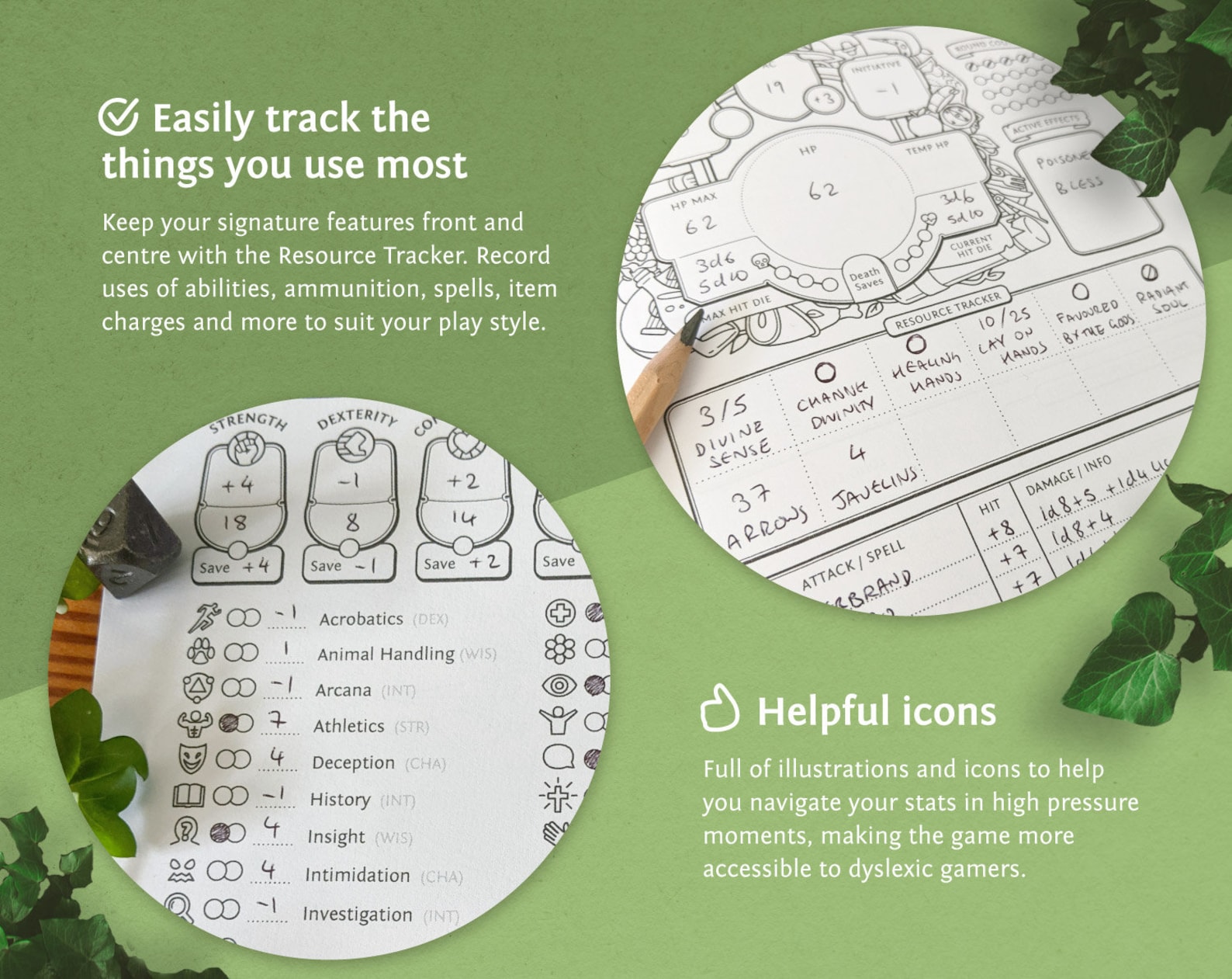 Dnd 5e Campaign Diary: Character Journal PDF for Dungeons and | Etsy