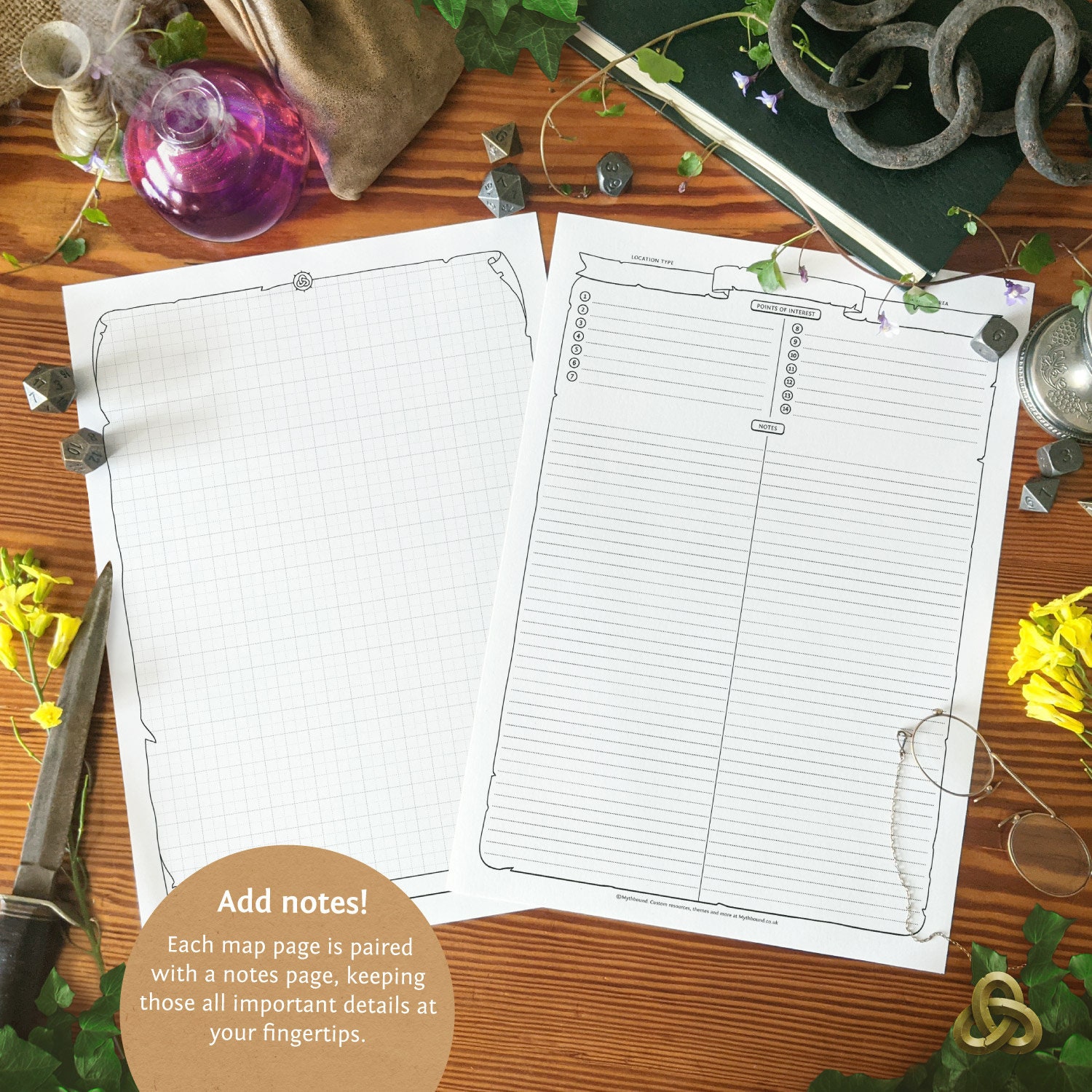 Dnd 5e Maps & Navigation: A4 Character Sheet PDF Compatible With Fifth ...