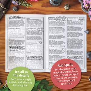 Dnd 5e Character Creation & Level up Guide : New Player Beginners Guide ...